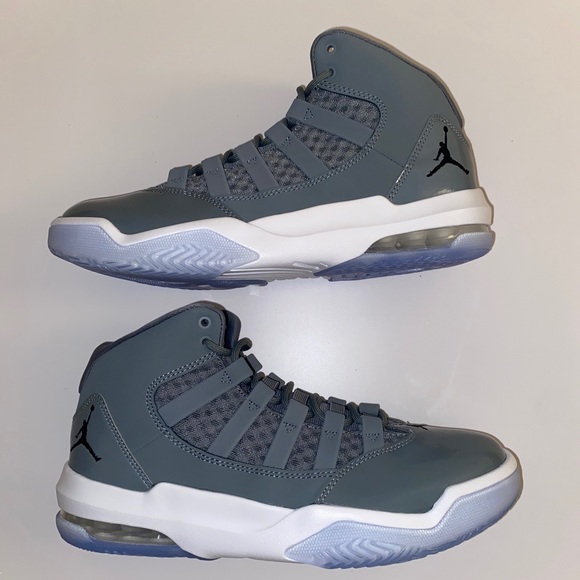 Jordan | Shoes | Nike Air Jordan Max Aura Cool Grey Basketball Shoe ...